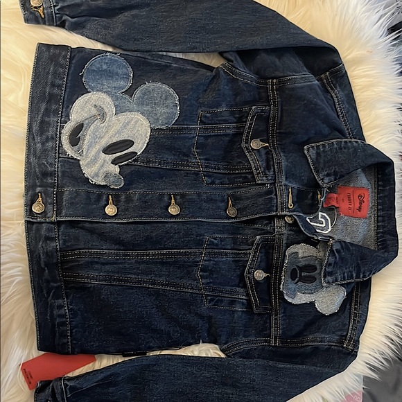 Disney | Jackets & Coats | Disney Kids Denim Jacket With Mickey Mouse ...